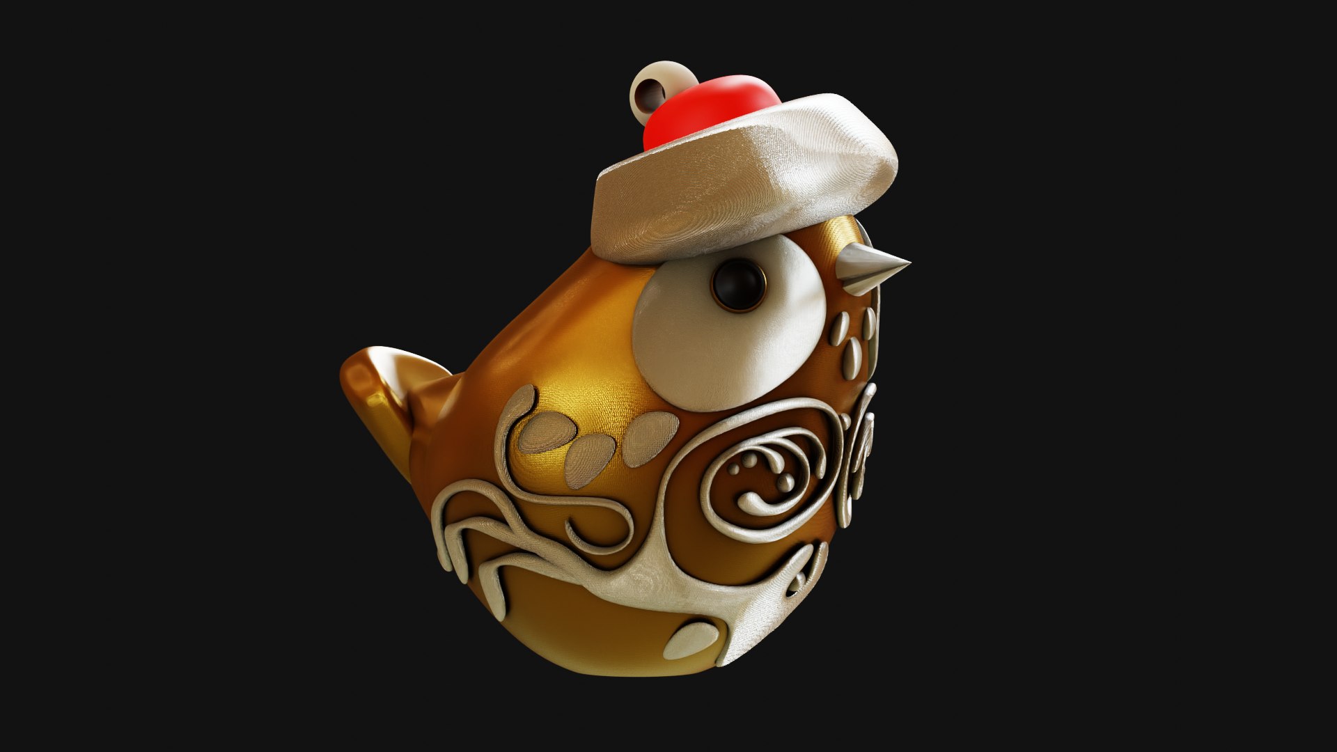 Christmas Bird Model - TurboSquid 2156701