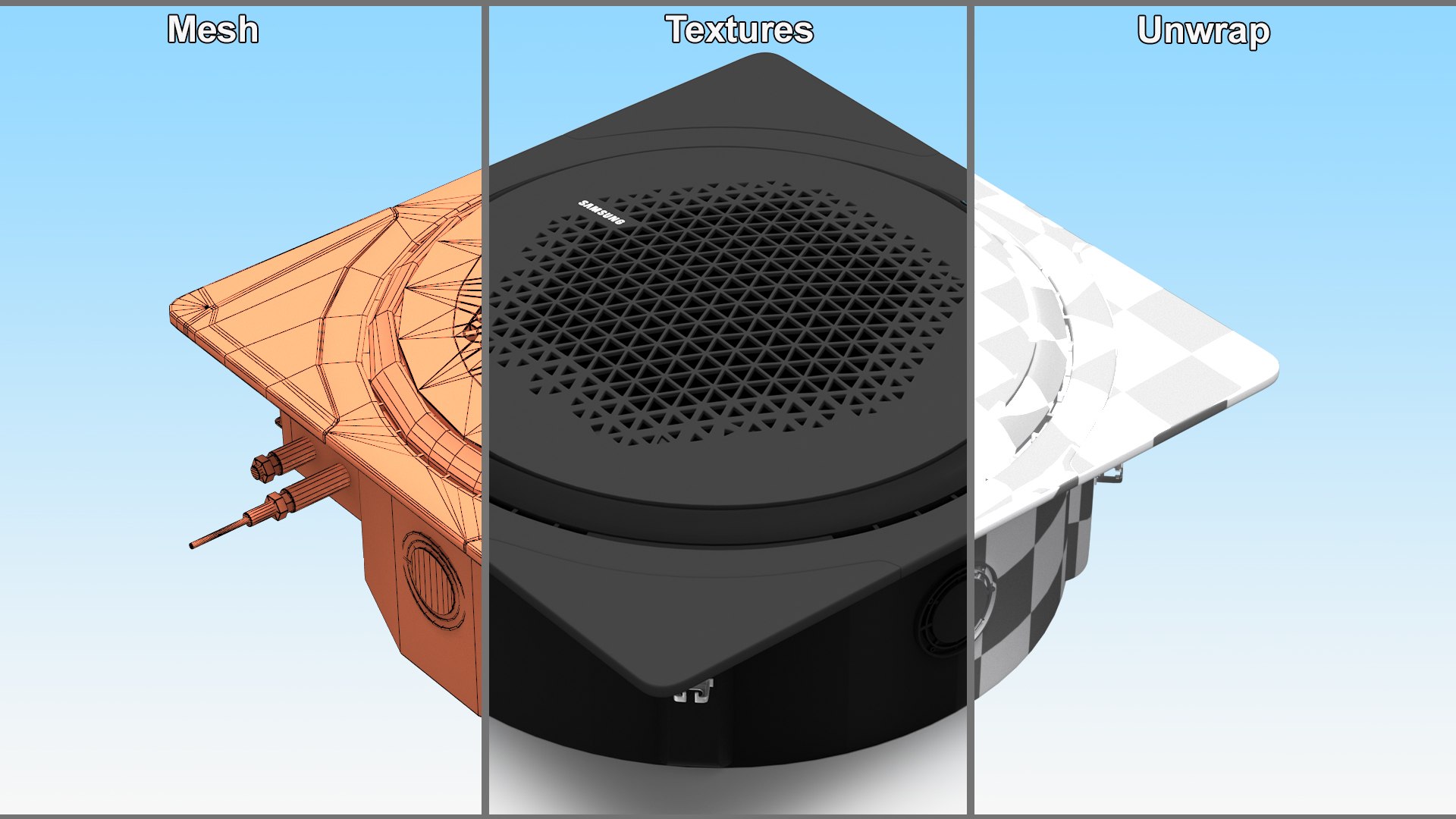 3D Model Cassette Air Conditioners Collection - TurboSquid 1978436
