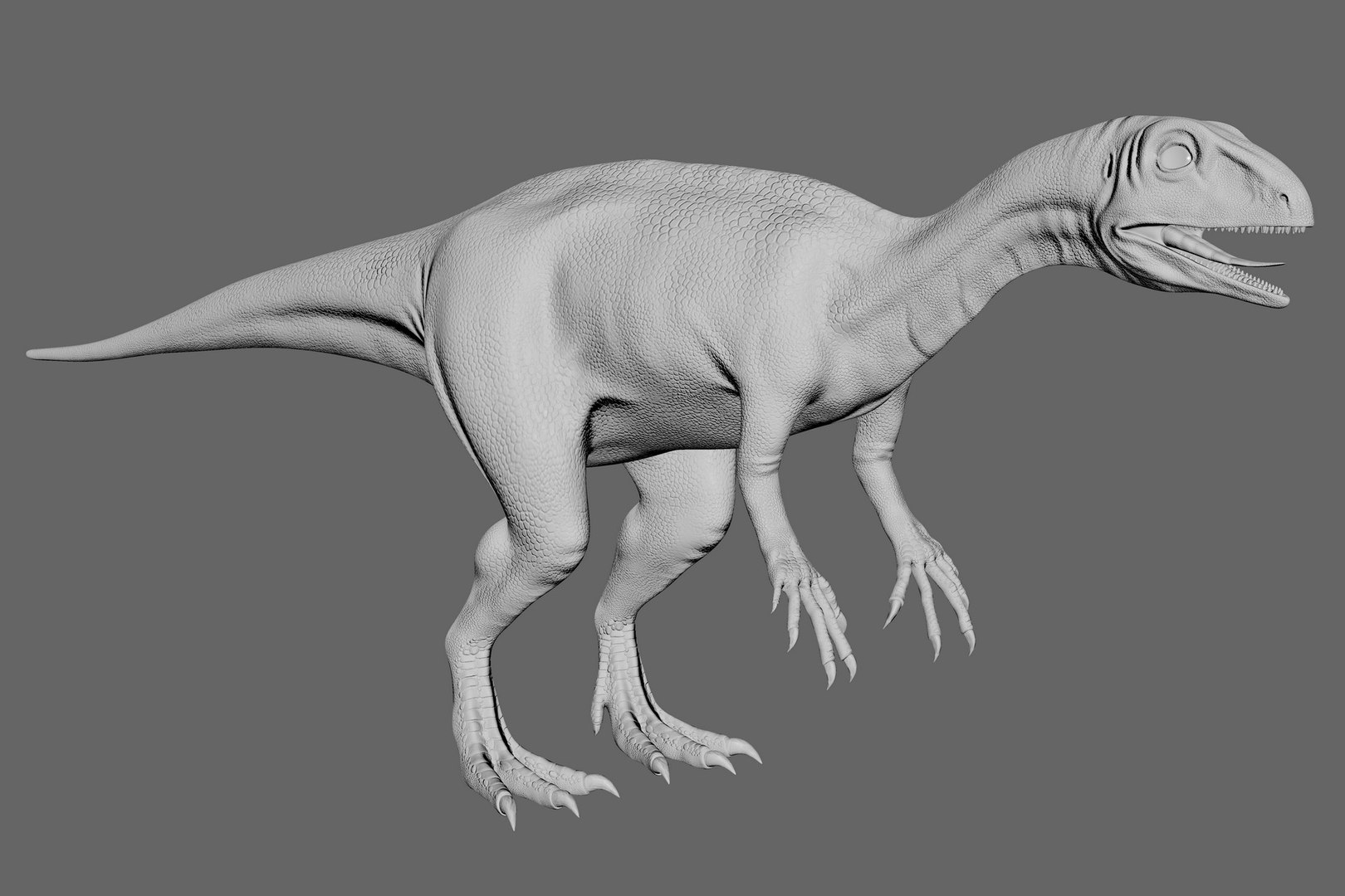 3D Model Fabrosaurus Dinosaur Jurassic Animal - TurboSquid 2350364