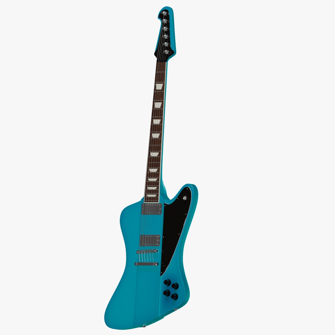 Gibson Firebird Electric Guitar 3D Model - TurboSquid 2141562