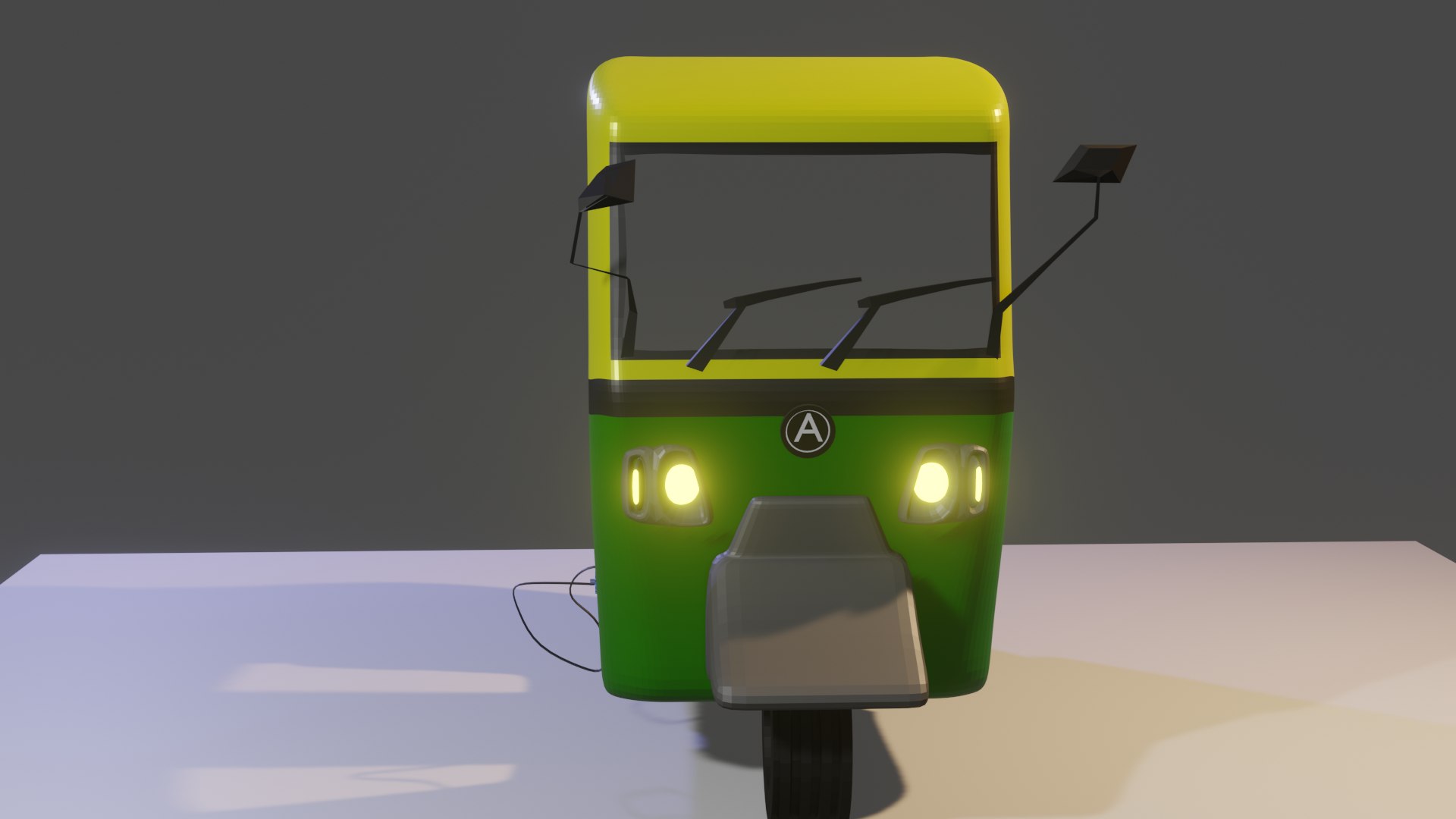 Indian Autorickshaw CNG 3D Model - TurboSquid 1871974