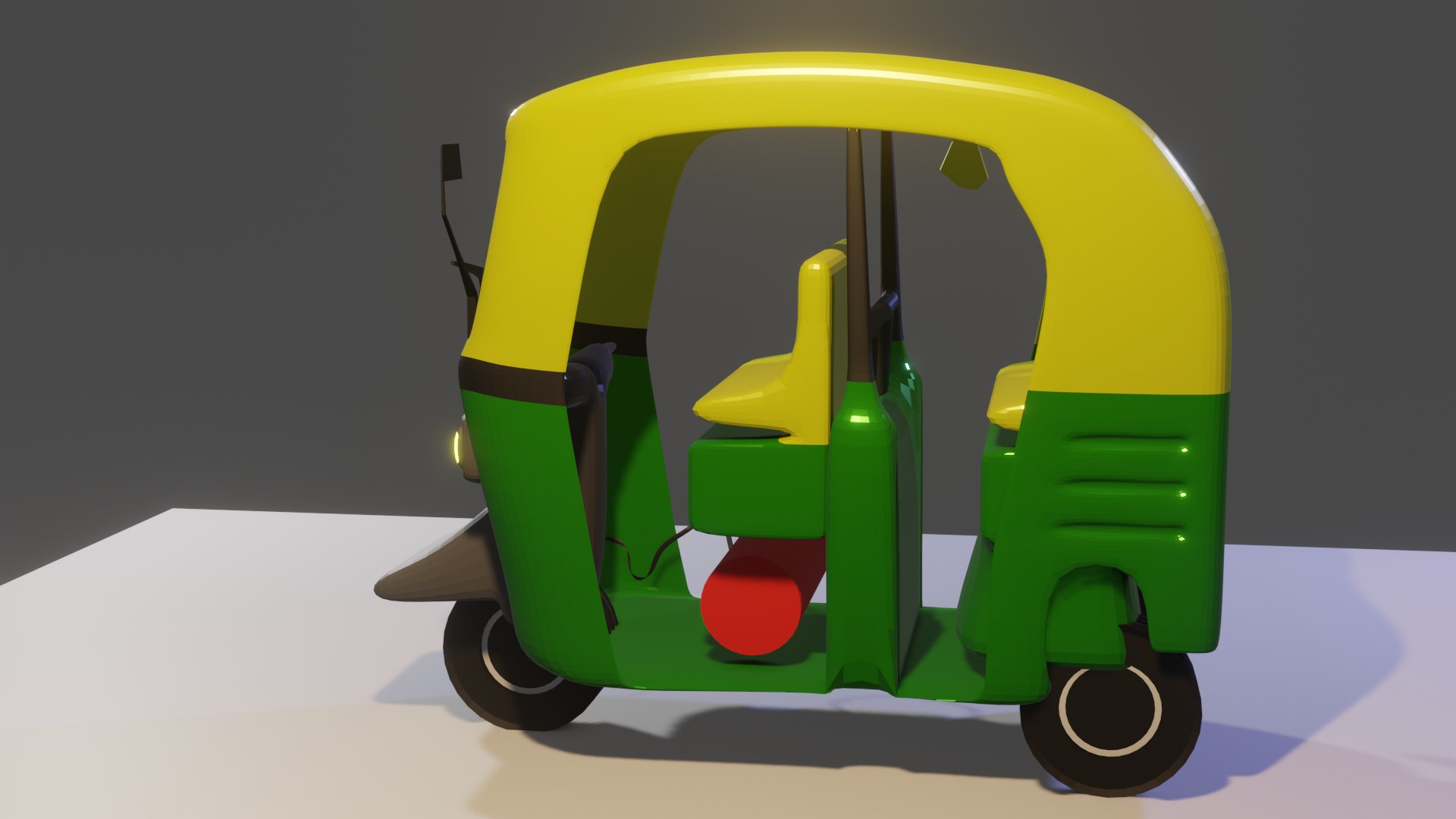 Indian Autorickshaw CNG 3D Model - TurboSquid 1871974