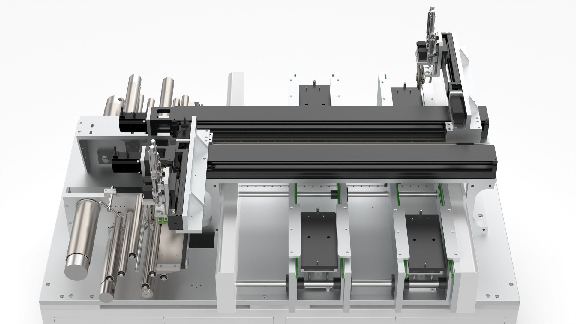 3D Automatic Double Station Label Laminating Machine - TurboSquid 2020617