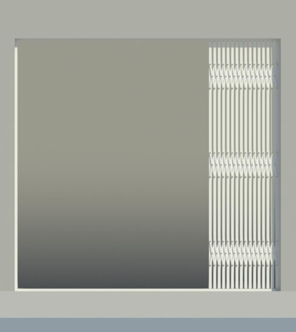 3D Fine Parametric Trellis Security Gate - TurboSquid 1593194