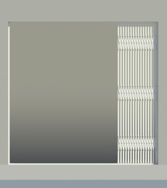 3D fine parametric trellis security gate - TurboSquid 1593194