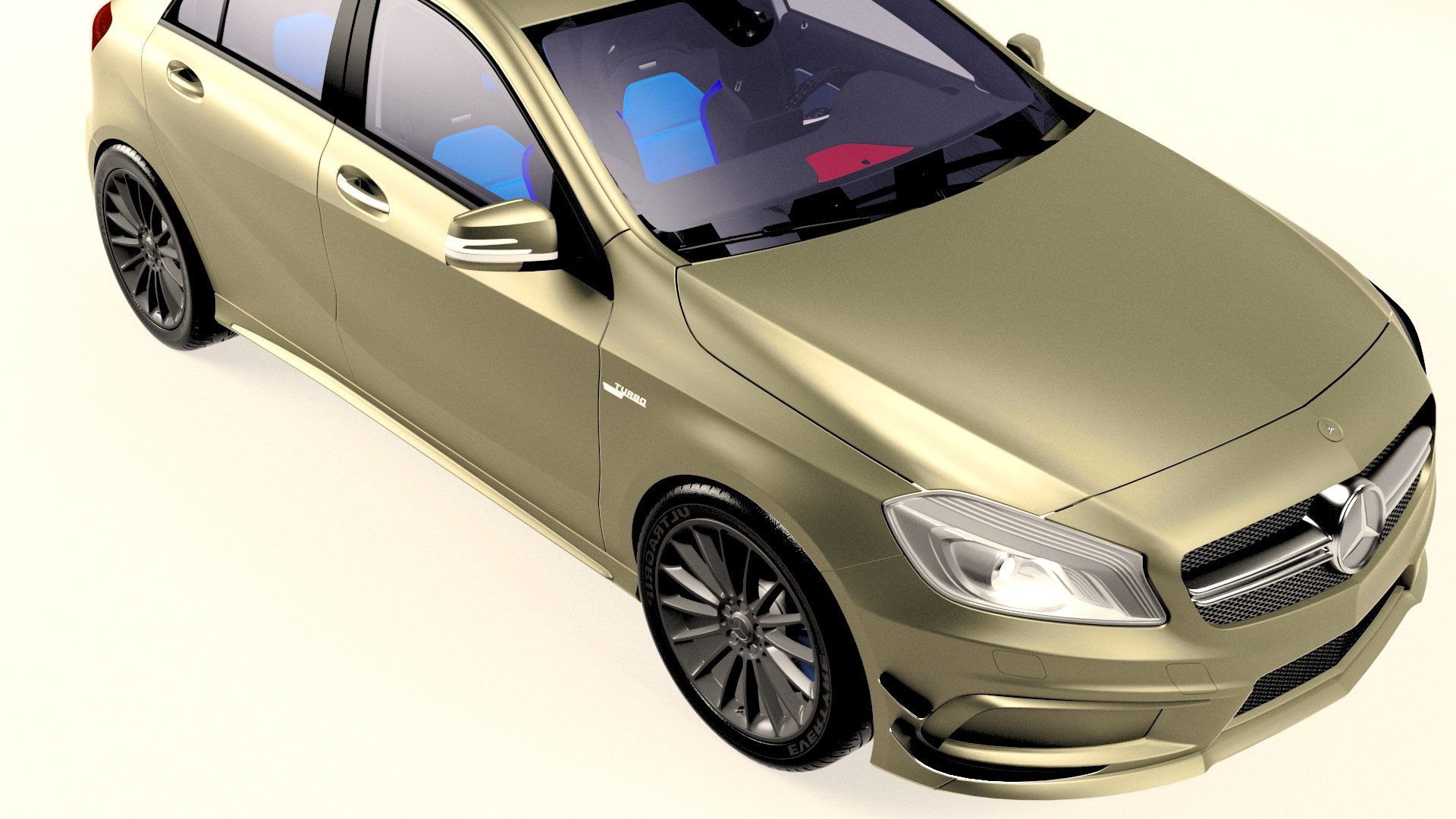 3D Mercedes Benz Amg A45 Model - TurboSquid 1180223