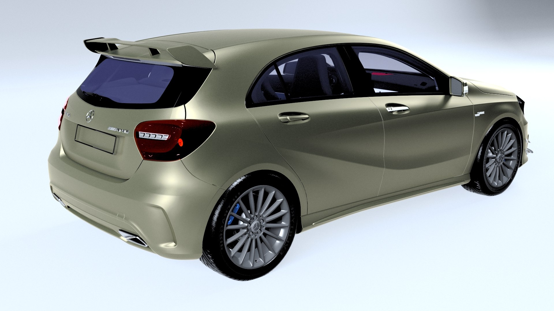 3D Mercedes Benz Amg A45 Model - TurboSquid 1180223