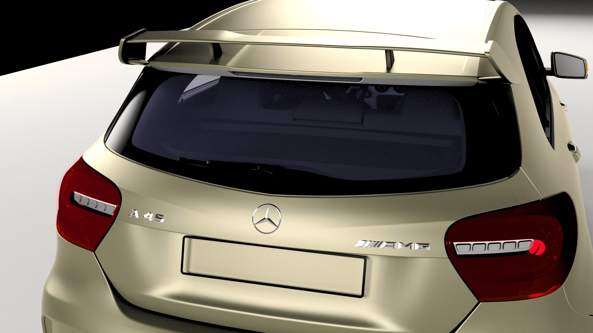 3D Mercedes Benz Amg A45 Model - TurboSquid 1180223