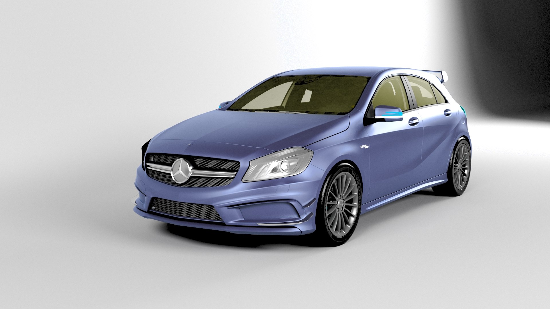 3D Mercedes Benz Amg A45 Model - TurboSquid 1180223