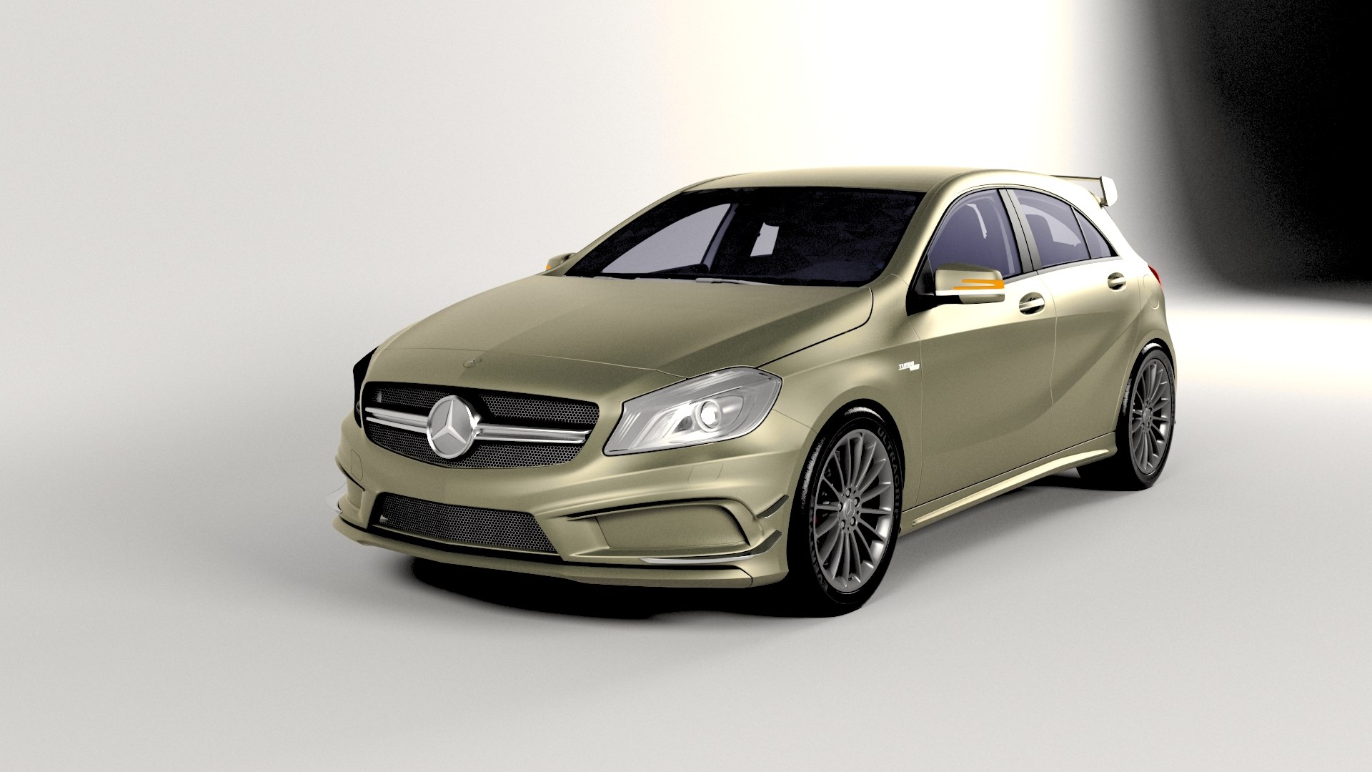 3D Mercedes Benz Amg A45 Model - TurboSquid 1180223