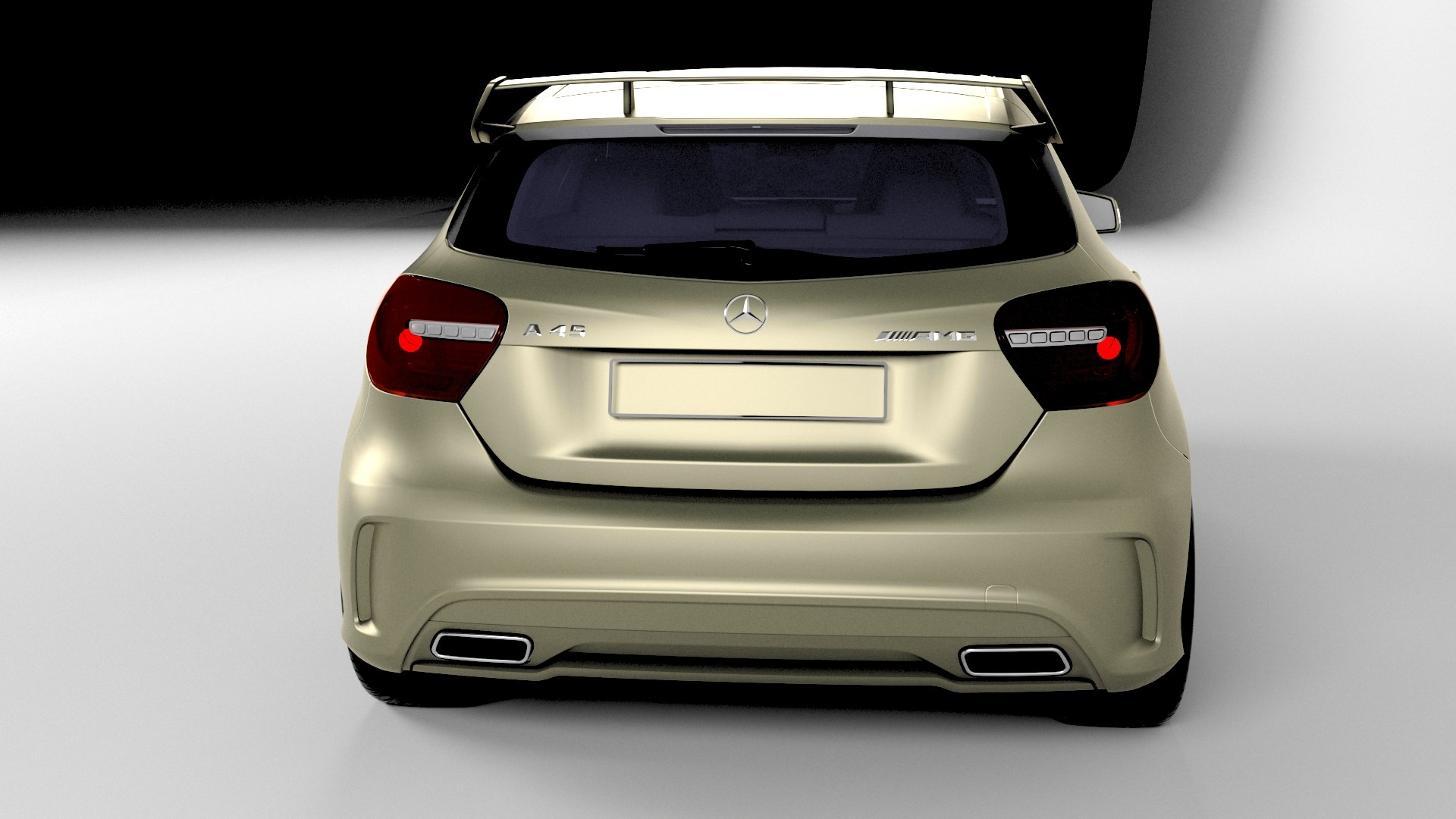 3D Mercedes Benz Amg A45 Model - TurboSquid 1180223