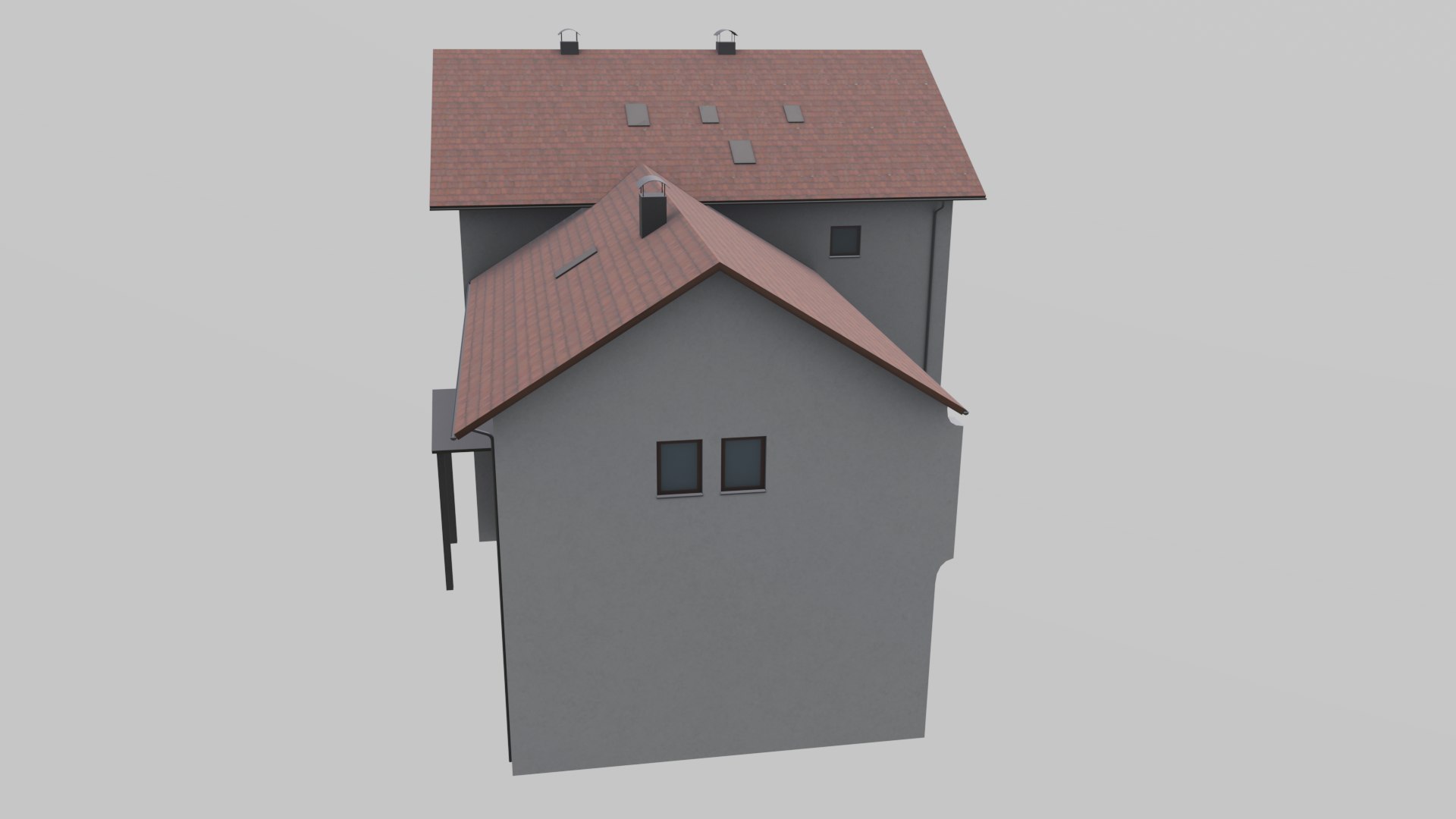 Modern German Apartment Building Game Ready PBR With LODs 3D Model - TurboSquid 2358786