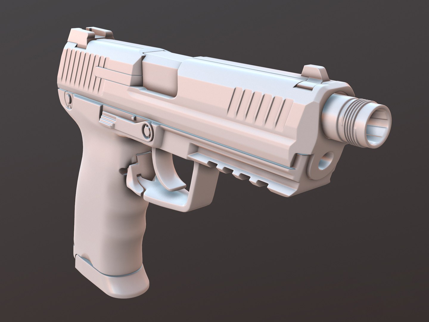 HK USP 3D Model - TurboSquid 1936219