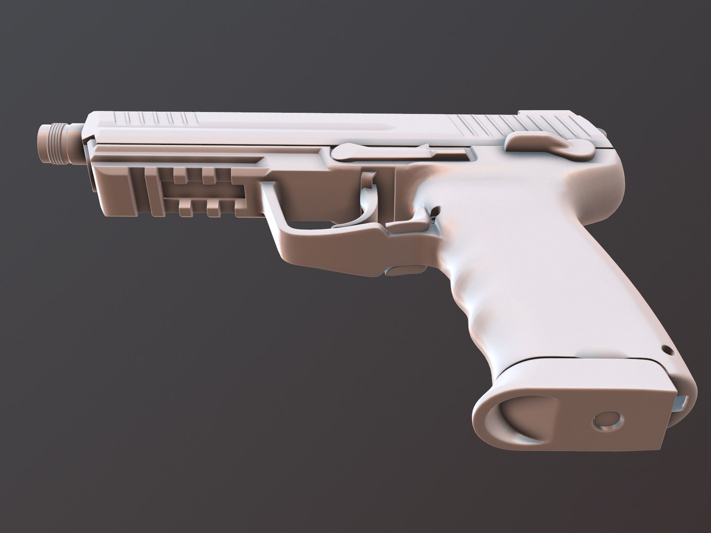 HK USP 3D Model - TurboSquid 1936219