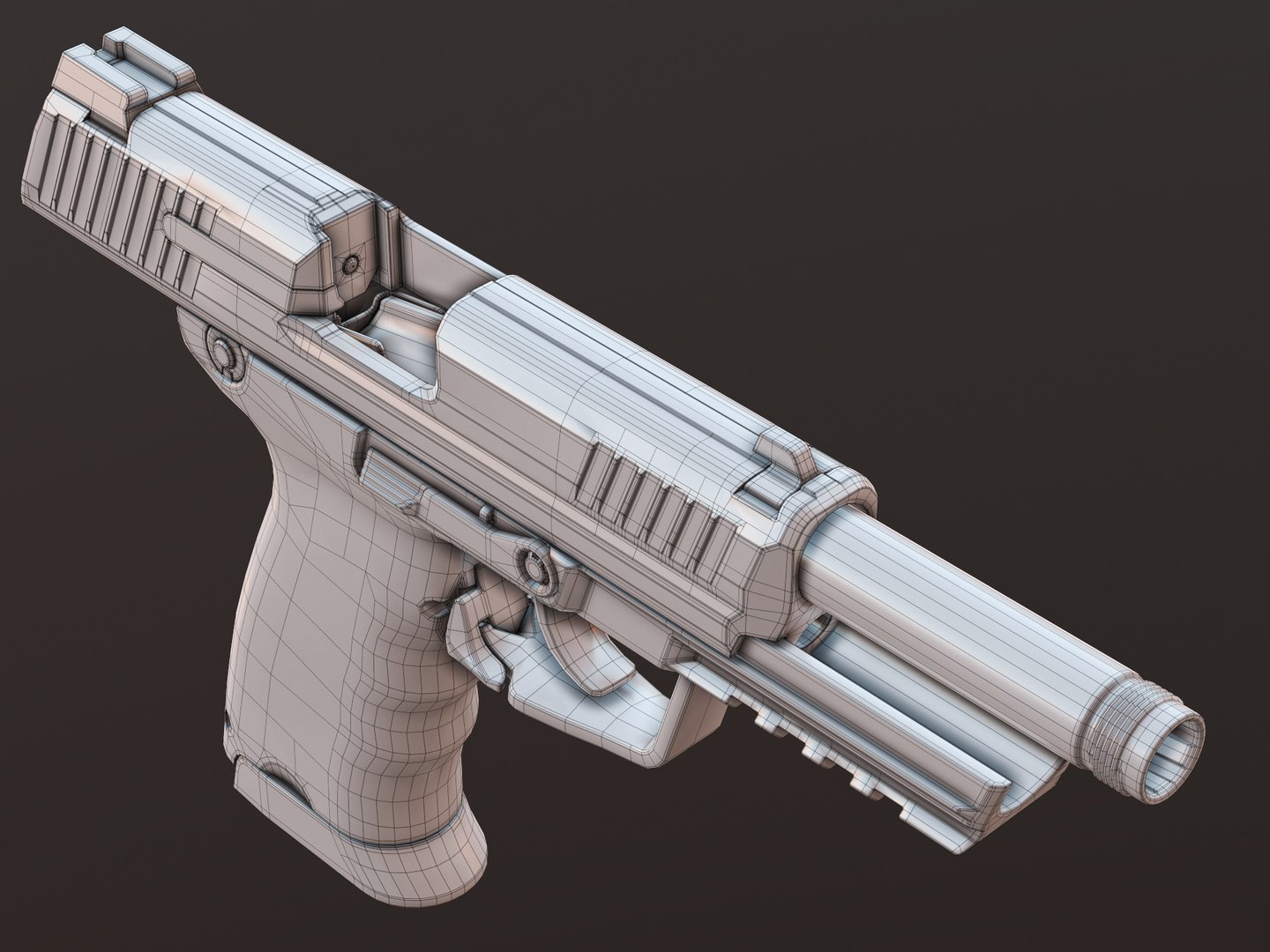 HK USP 3D Model - TurboSquid 1936219