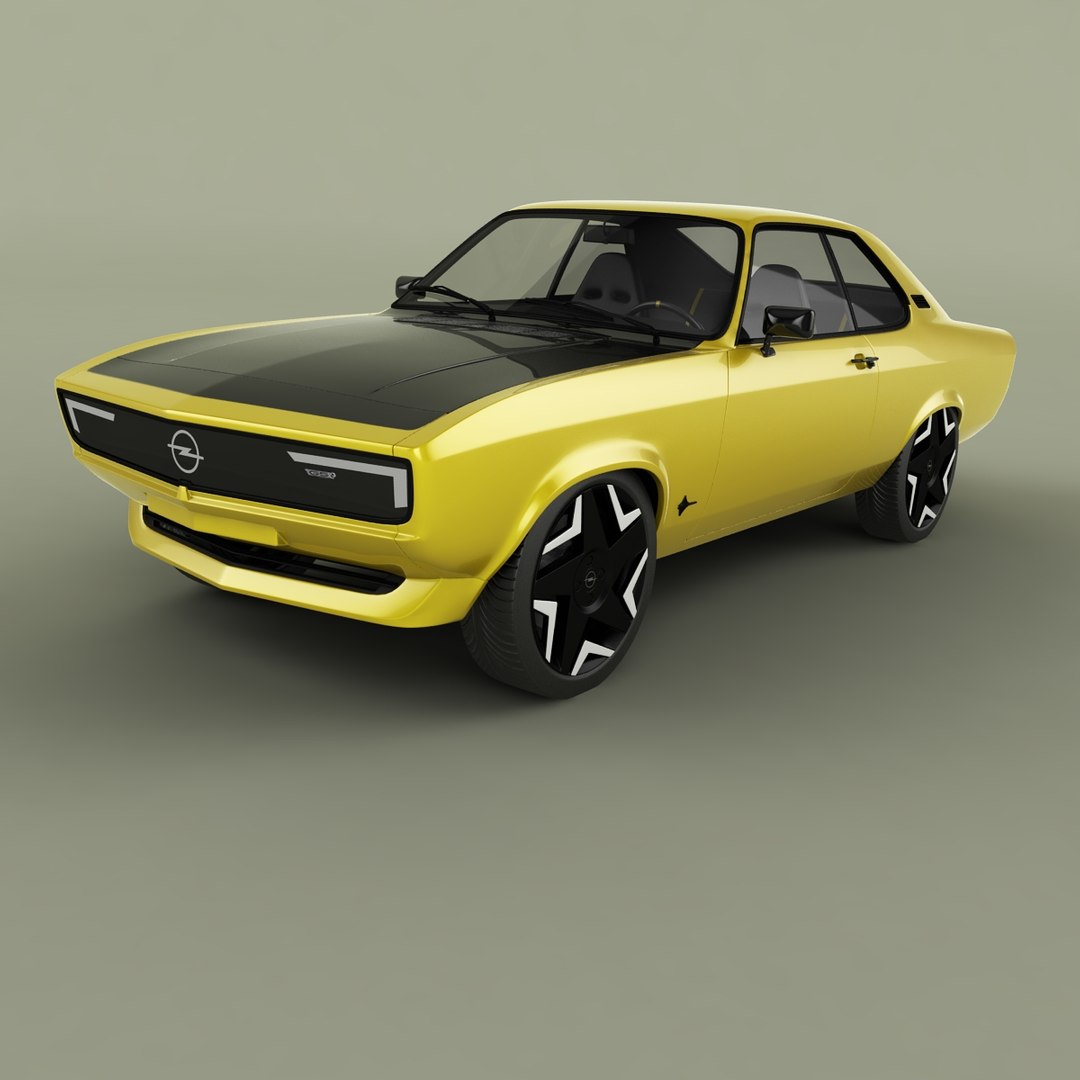 Opel Manta A GSE Electric3D模型 - TurboSquid 1911052
