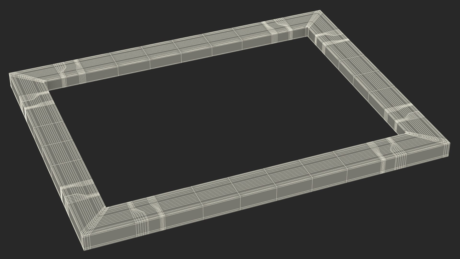 3D Gold Picture Frame - TurboSquid 2158219