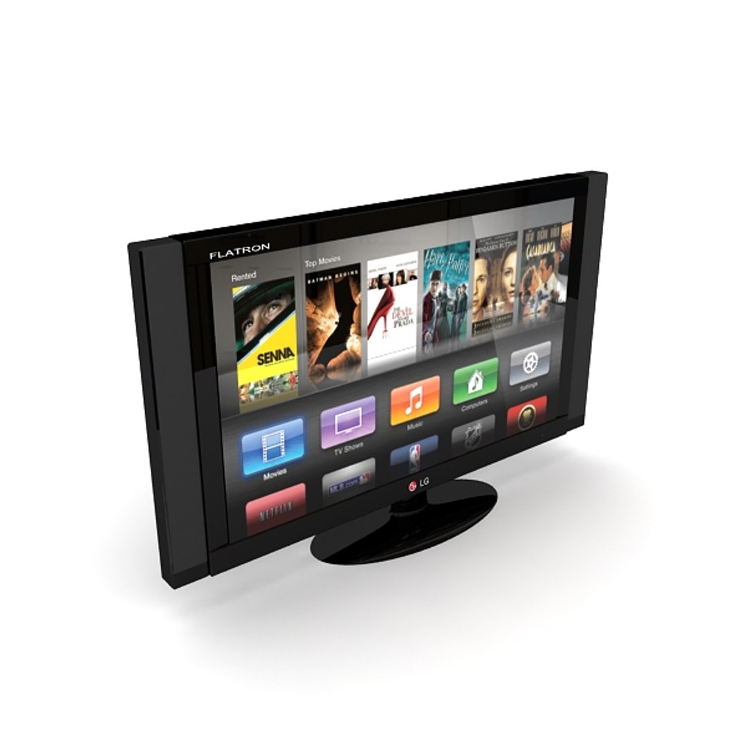 3d Lg Flatron Led Model