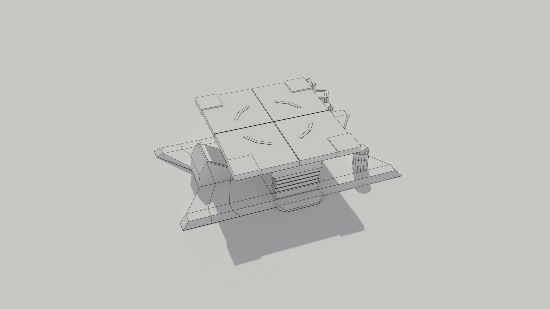 Loading Pad Model - TurboSquid 1319710