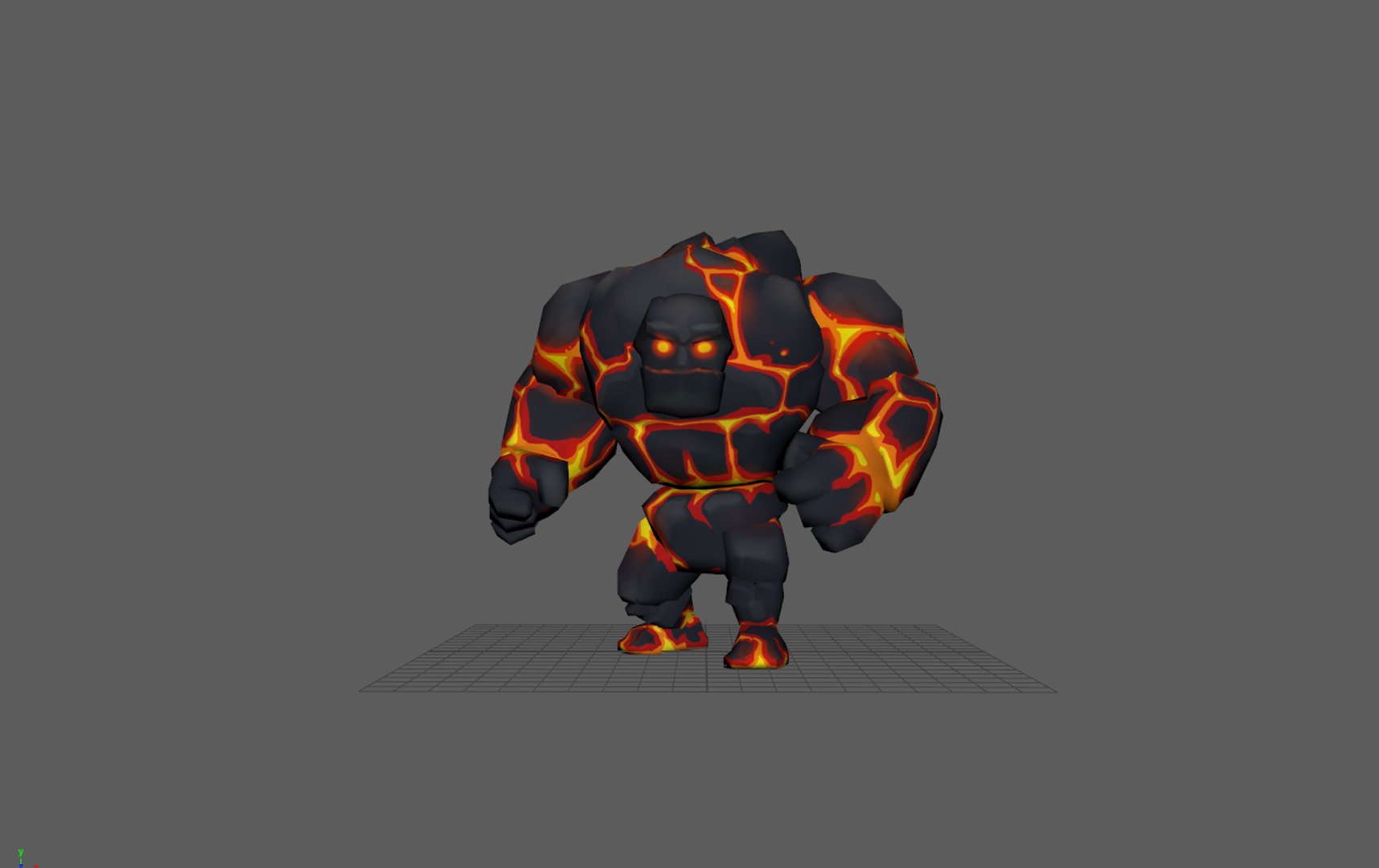 Golem Character Animations 3D - TurboSquid 1633434