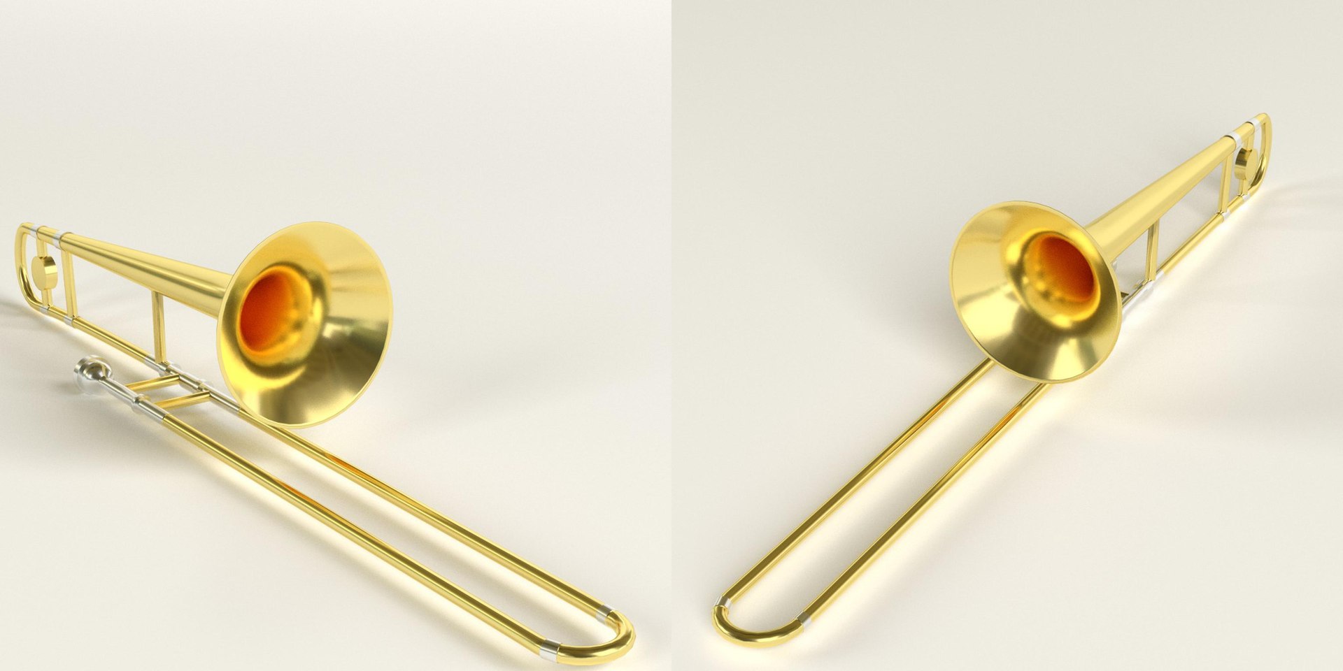 3D Trombone Musical Instrument - TurboSquid 1194347