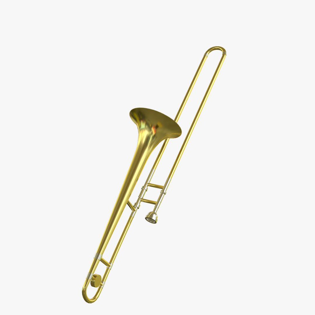 3D Trombone Musical Instrument - TurboSquid 1194347