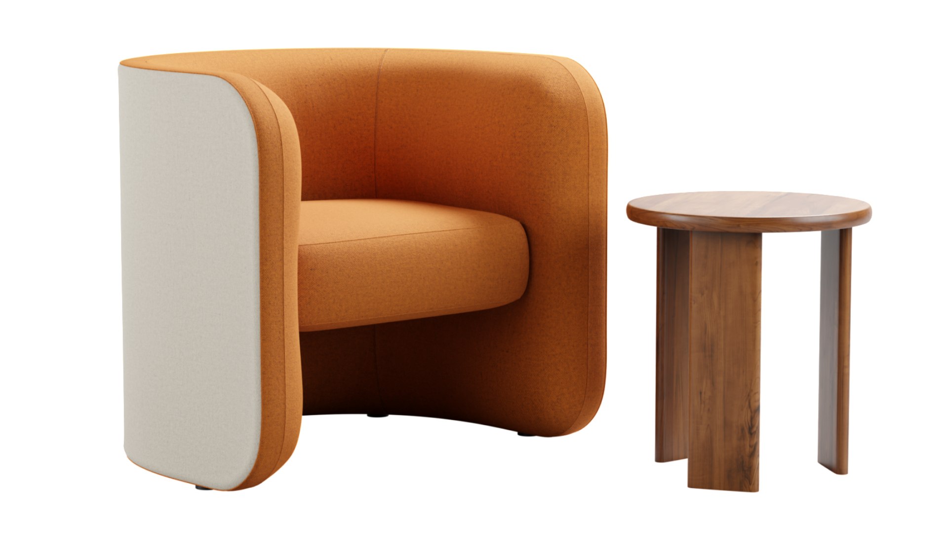 Derlot Biggie Chair - Coffee Table Model - TurboSquid 1972490
