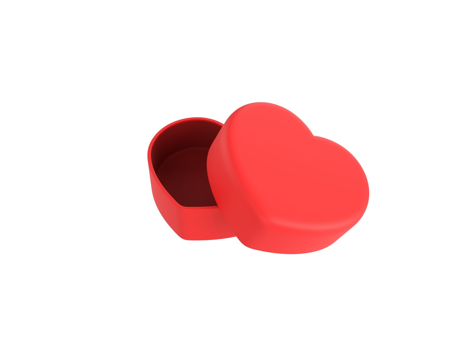 Heart Box 3D Model - TurboSquid 2235850