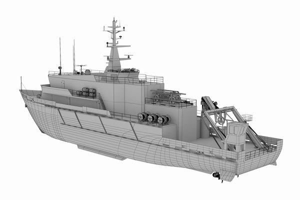 Research vessel Seliger project 11982 3D model - TurboSquid 1821250