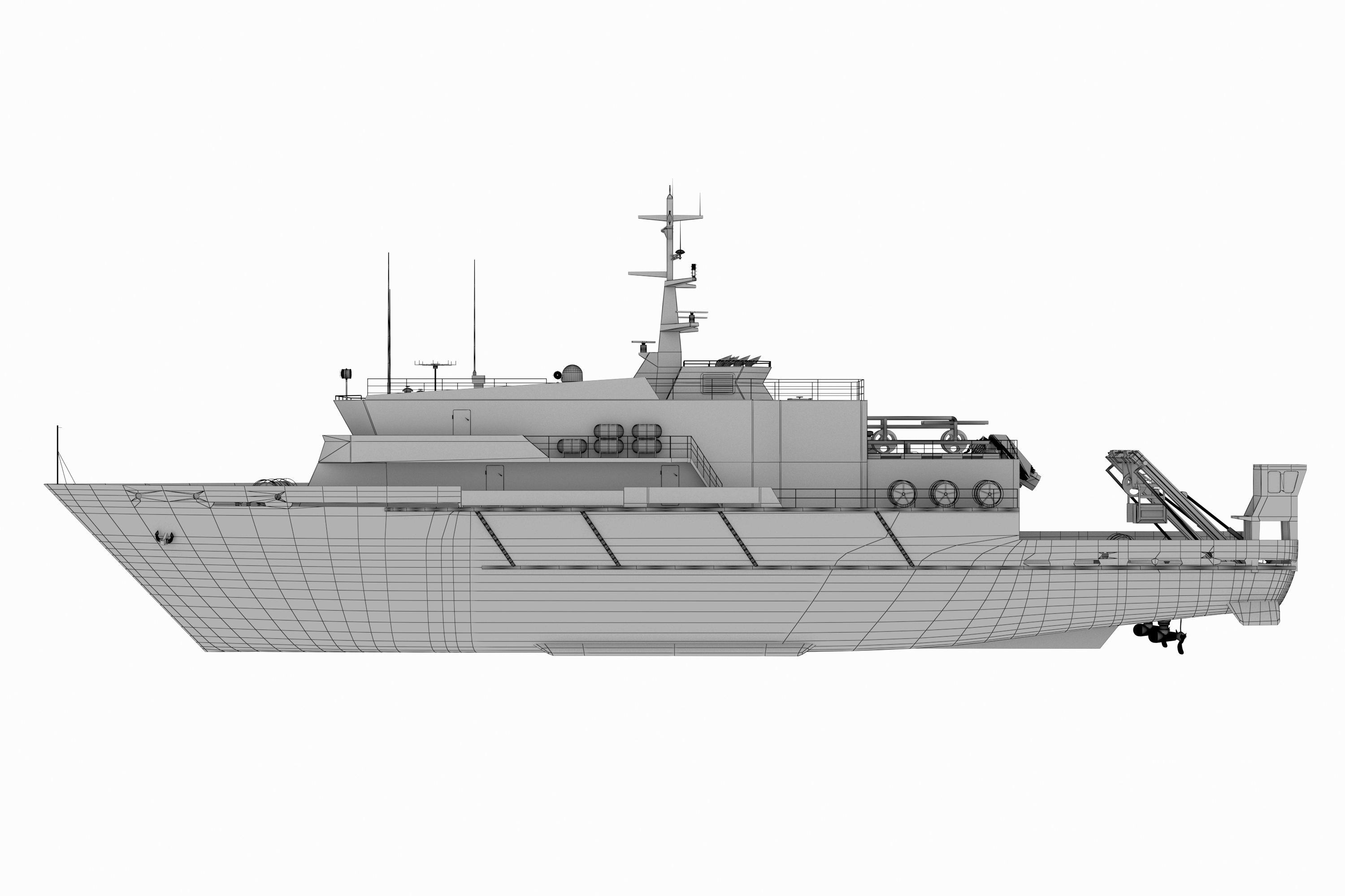 Research vessel Seliger project 11982 3D model - TurboSquid 1821250