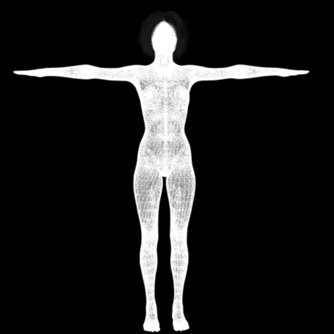 3D Celine Lady Human Female Model - TurboSquid 1435796