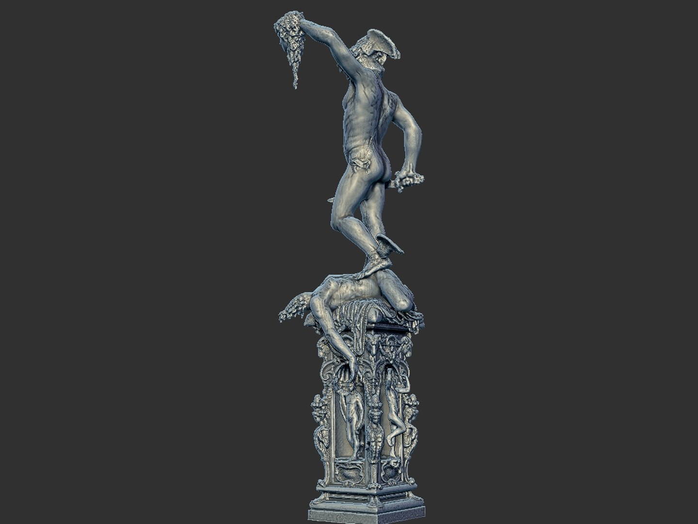 3D Model Perseus With The Head Of Medusa - TurboSquid 1755713