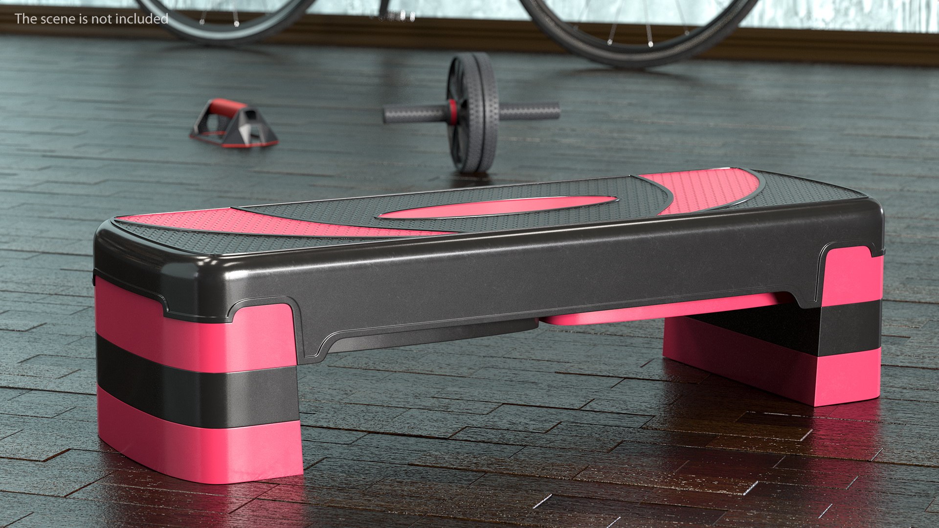 Adjustable workout aerobic stepper 3D model - TurboSquid 1595164