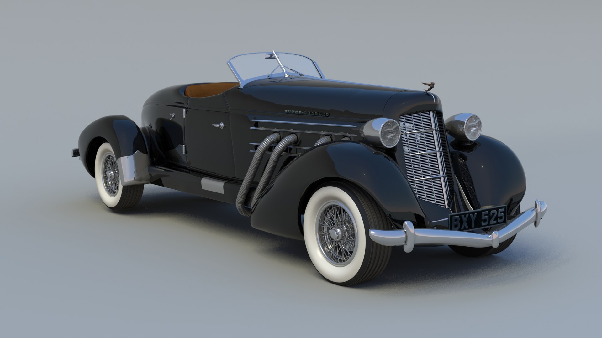 Obj Classic Auburn Car