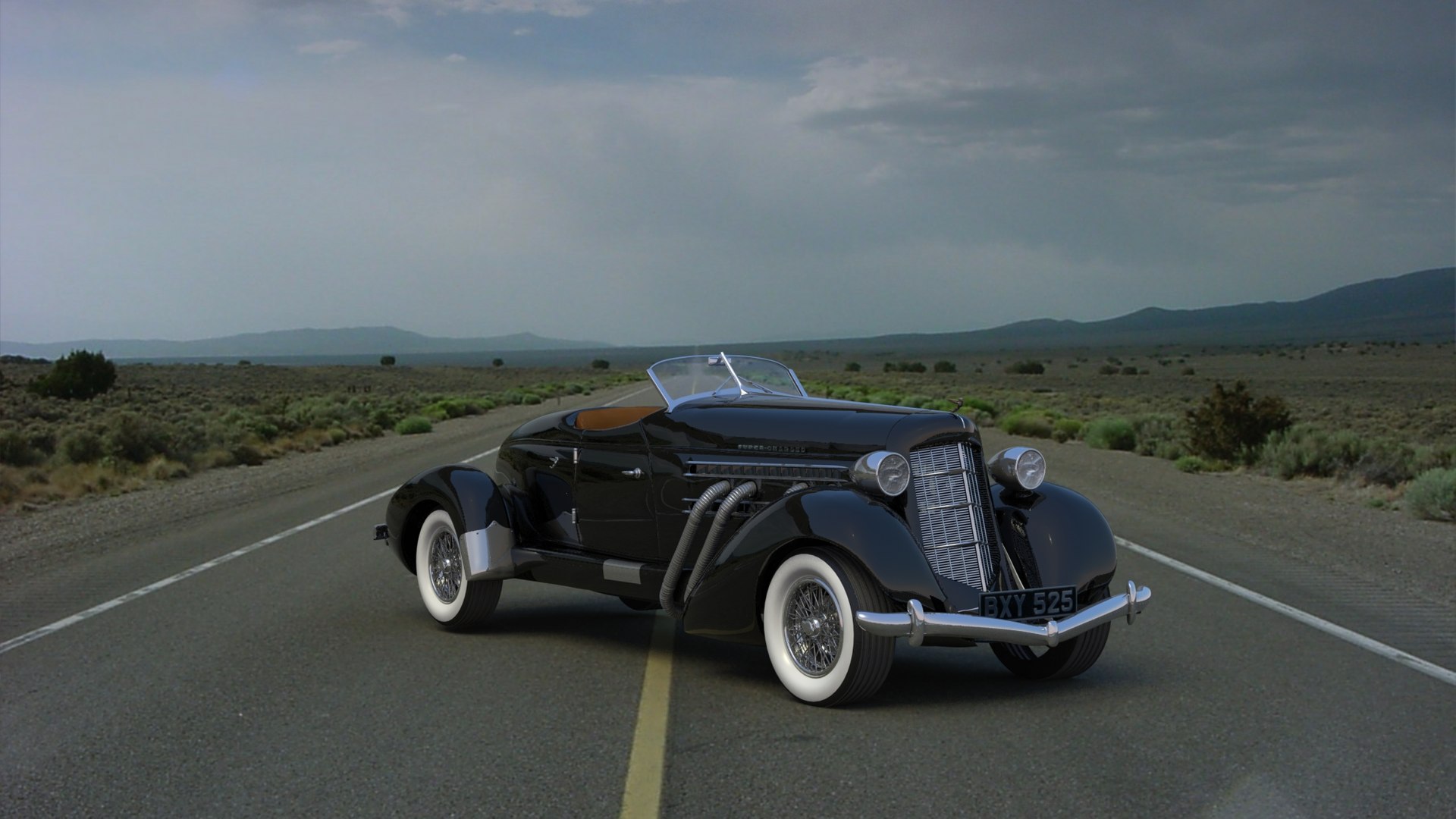 Obj Classic Auburn Car