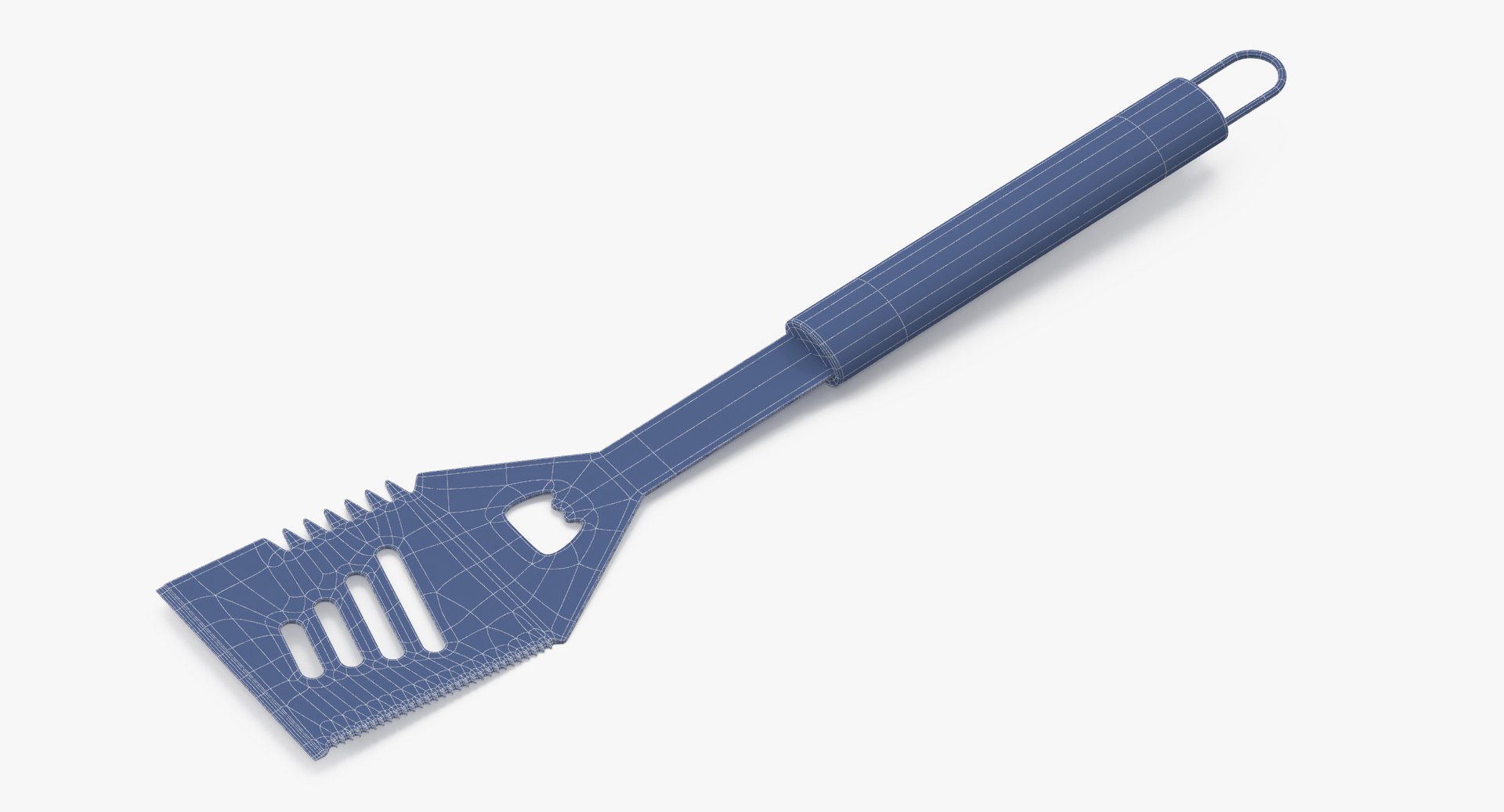 Bbq Tools Spatula - 3d Model