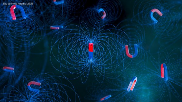 3D rectangle bar magnet - TurboSquid 1700597