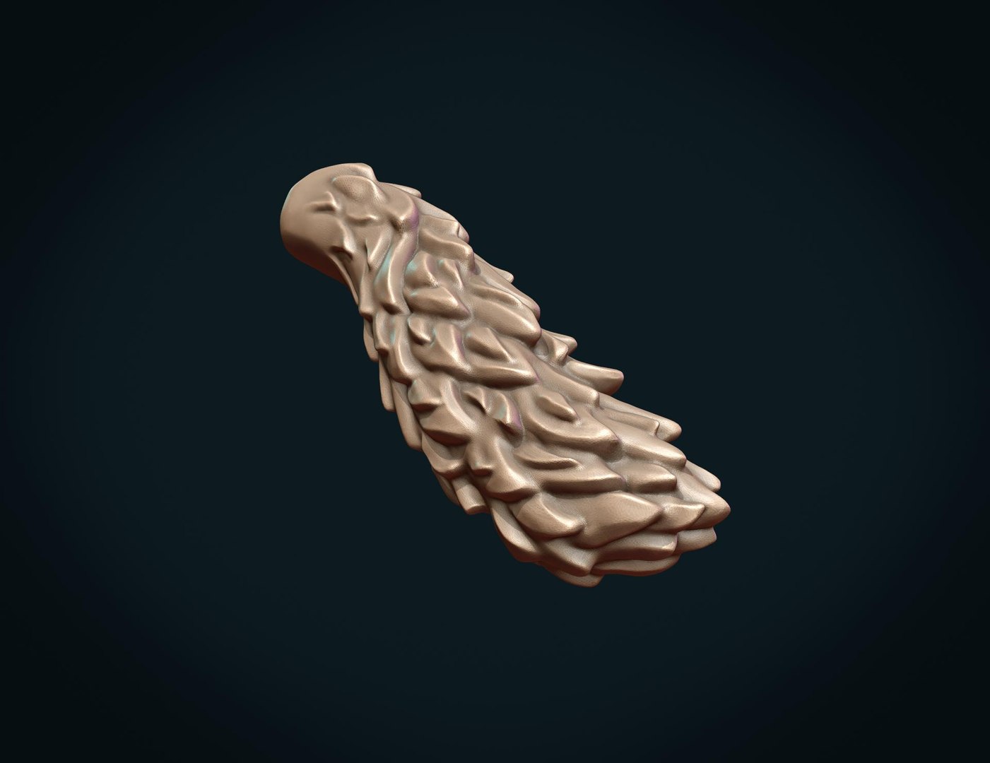 Wolf tail 3D model - TurboSquid 1709739