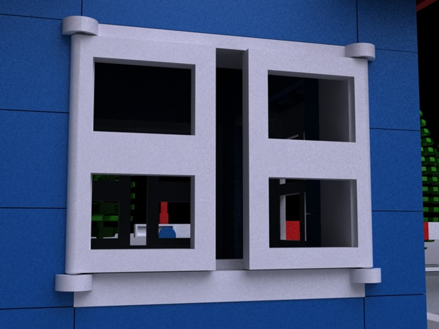 db express train x-crossing 3d max