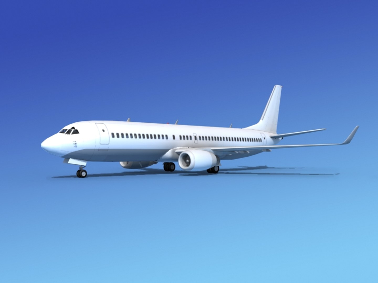 3d Boeing 737-800 737