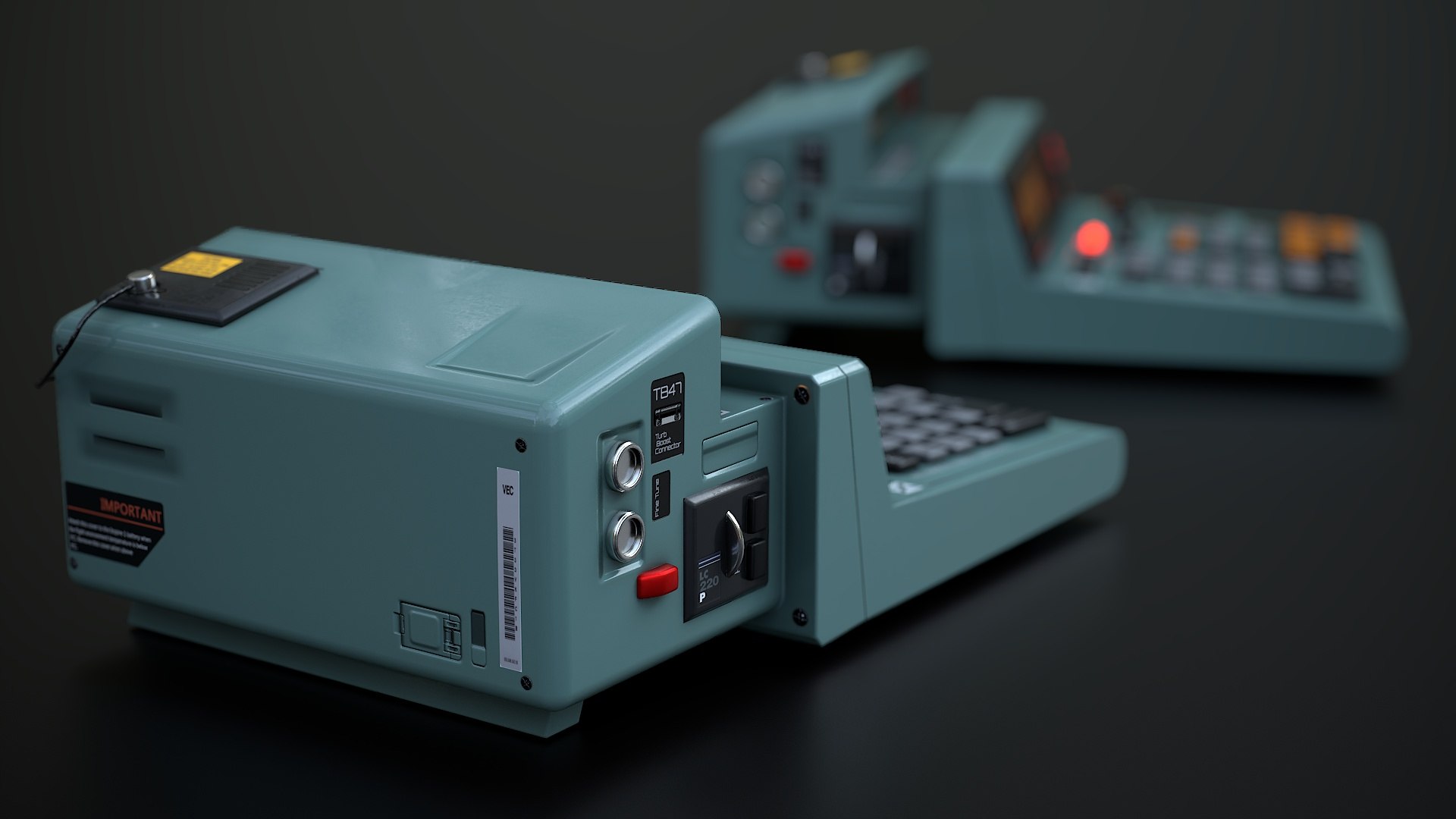 3D Sci-Fi Calculator - TurboSquid 2133871