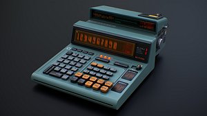 Calculator 3D Studio Models for Download | TurboSquid