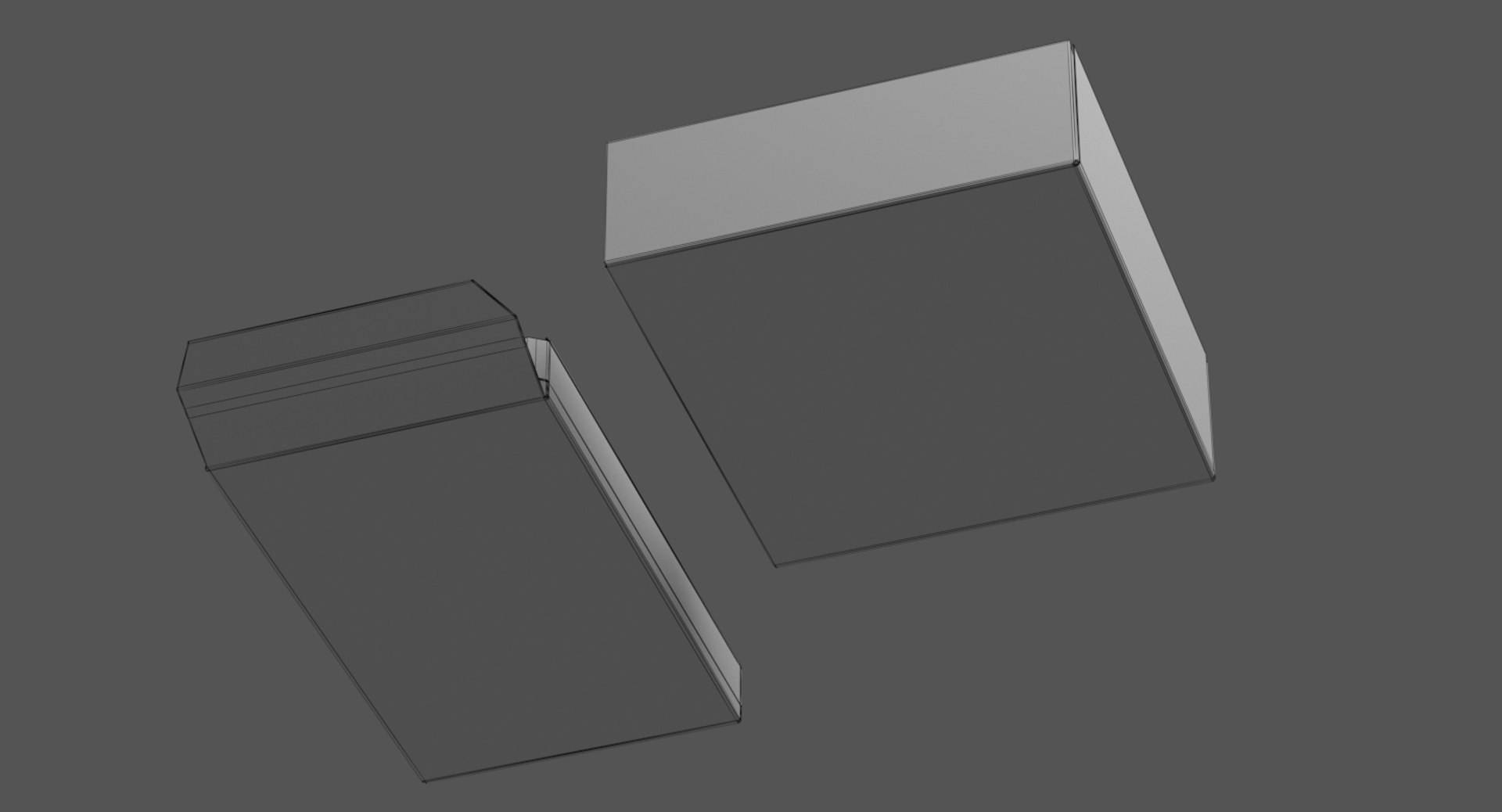 Realistic Packing Boxes Set 3D Model - TurboSquid 1245823