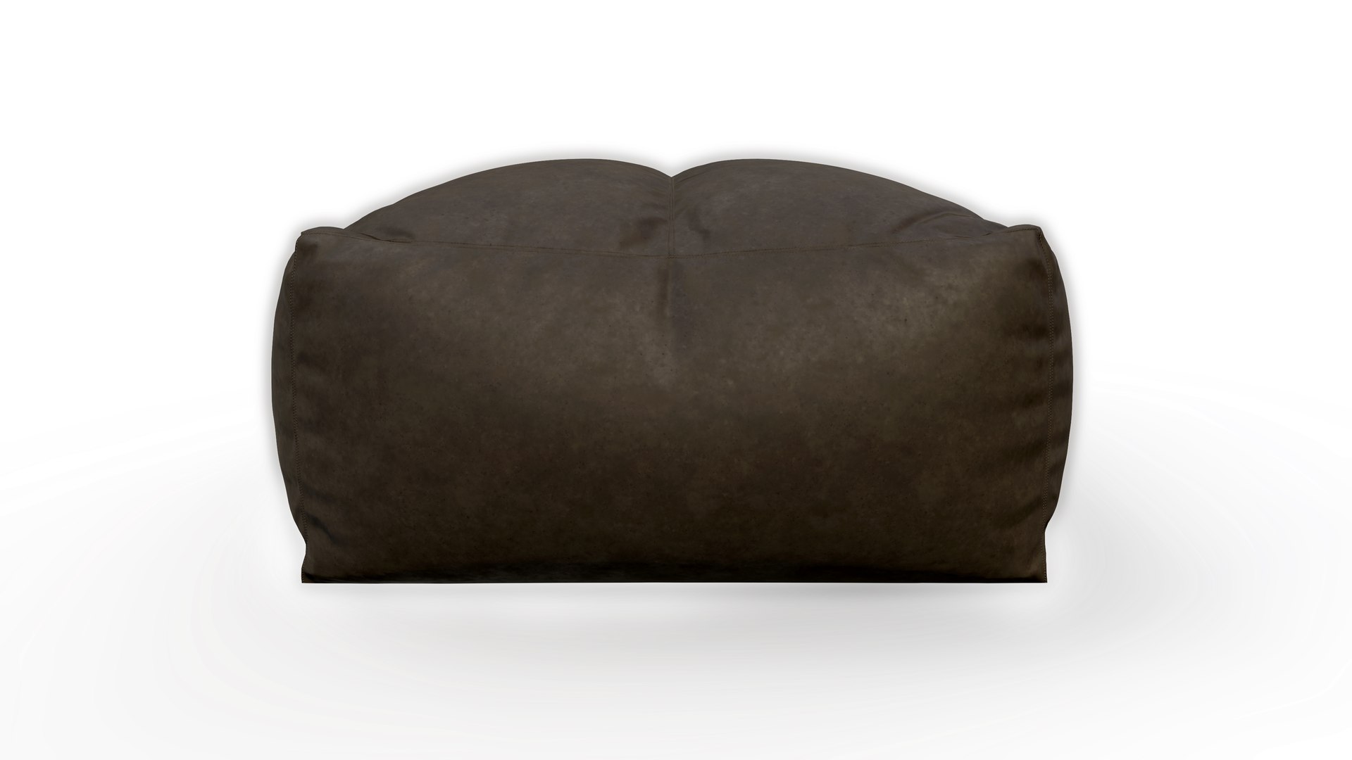 Pouf Small Leather 3D Model - TurboSquid 1979073
