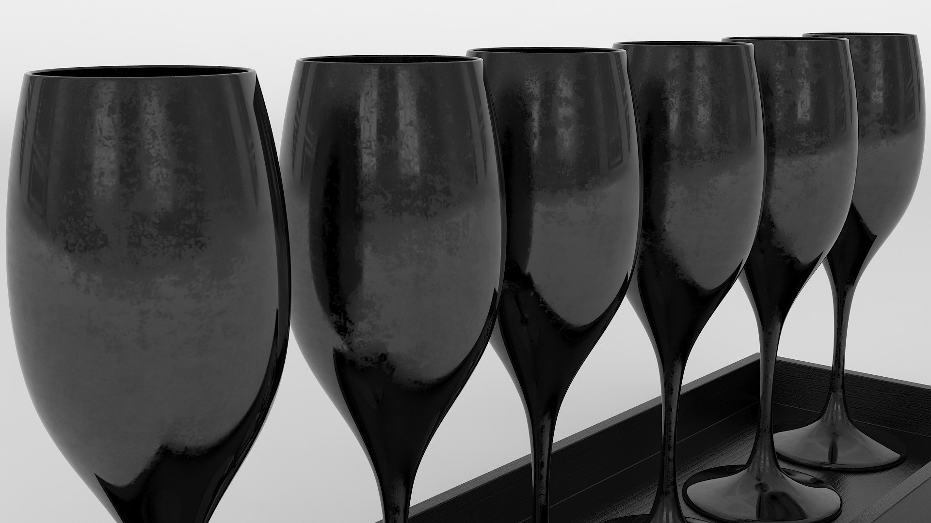 Glass Box Black Model - TurboSquid 1254843
