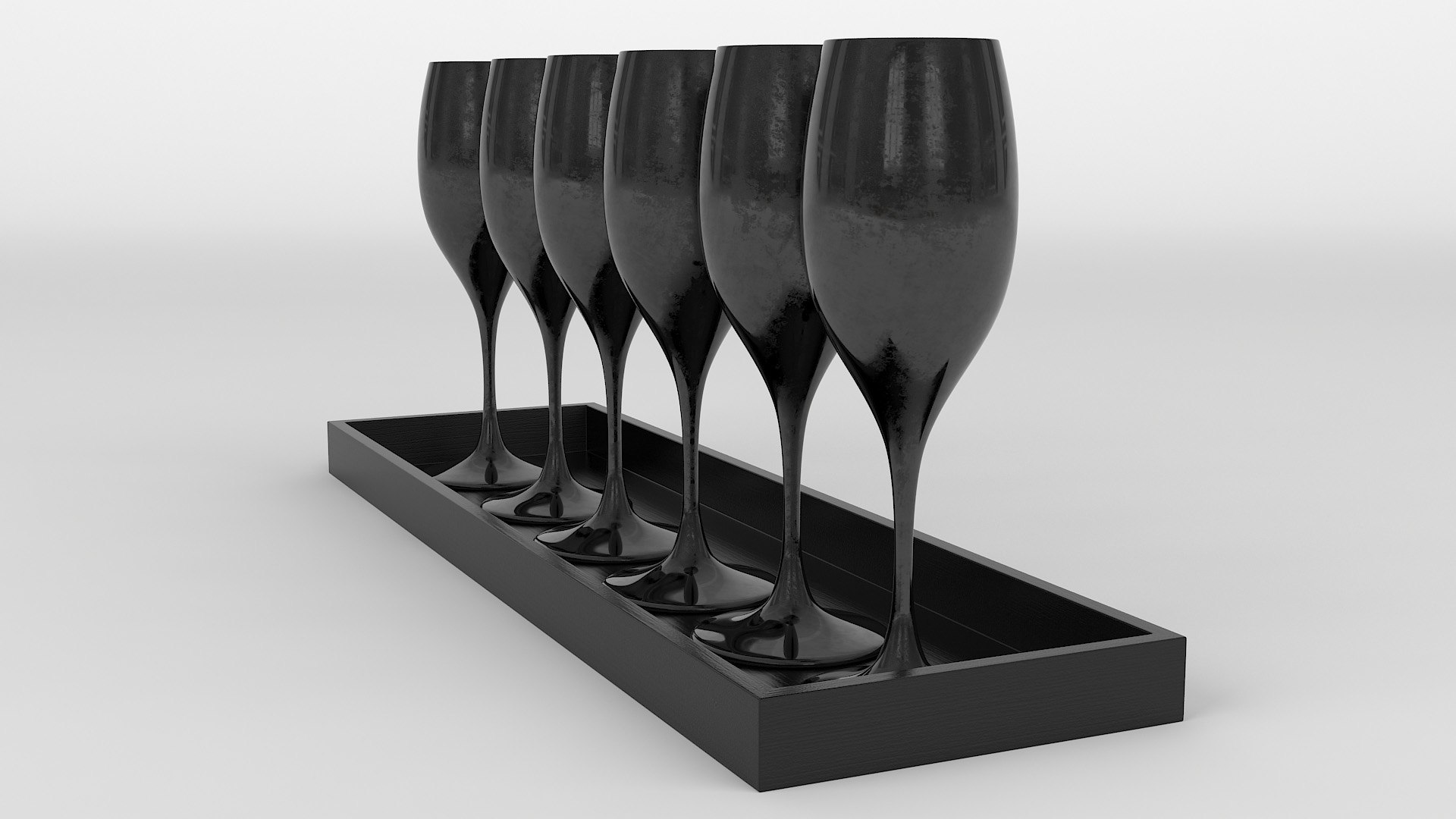 Glass Box Black Model - TurboSquid 1254843