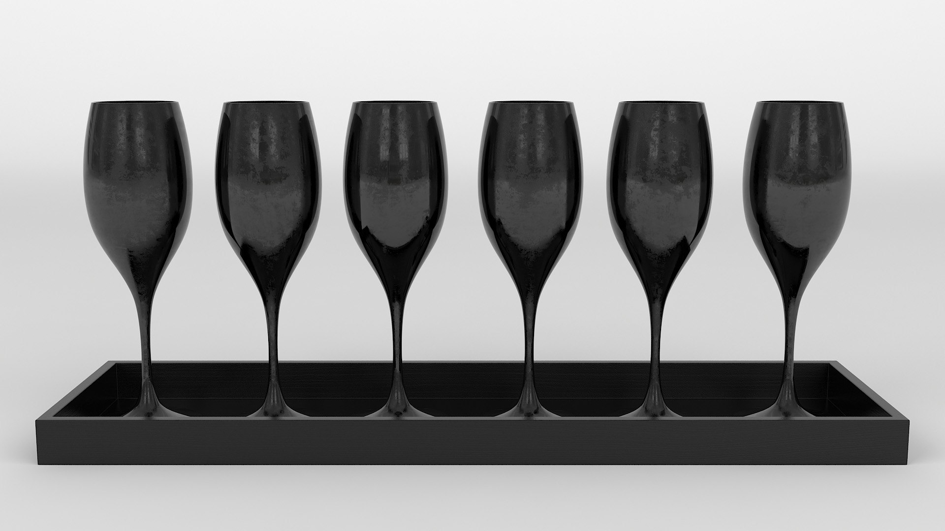 Glass Box Black Model - TurboSquid 1254843