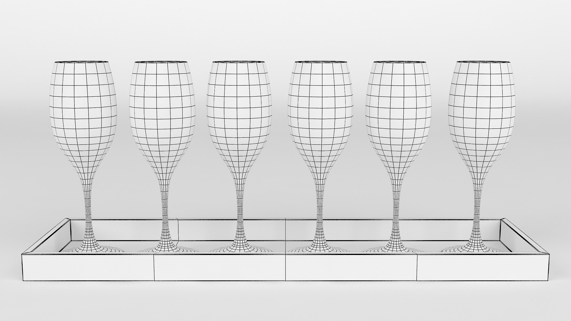 Glass Box Black Model - TurboSquid 1254843