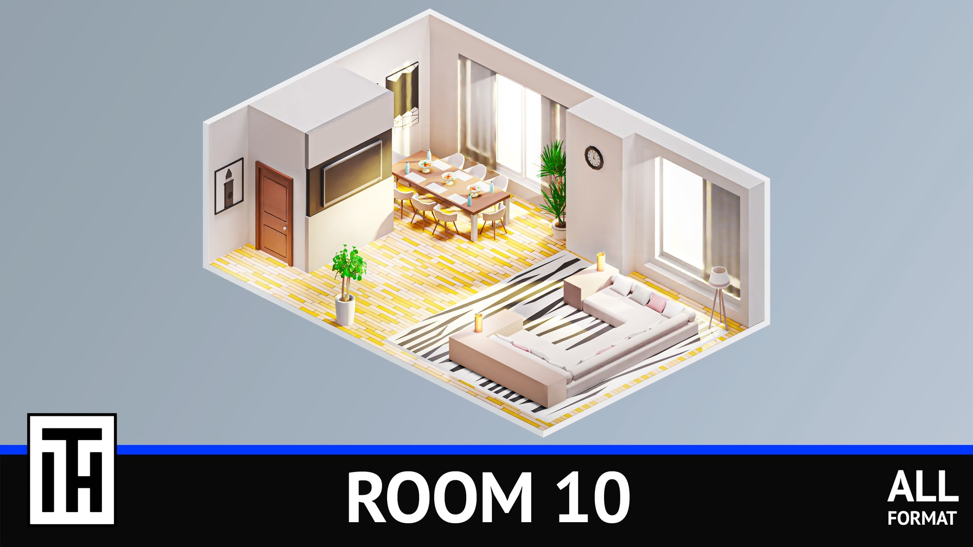 3D Room 10 Model - TurboSquid 2137663