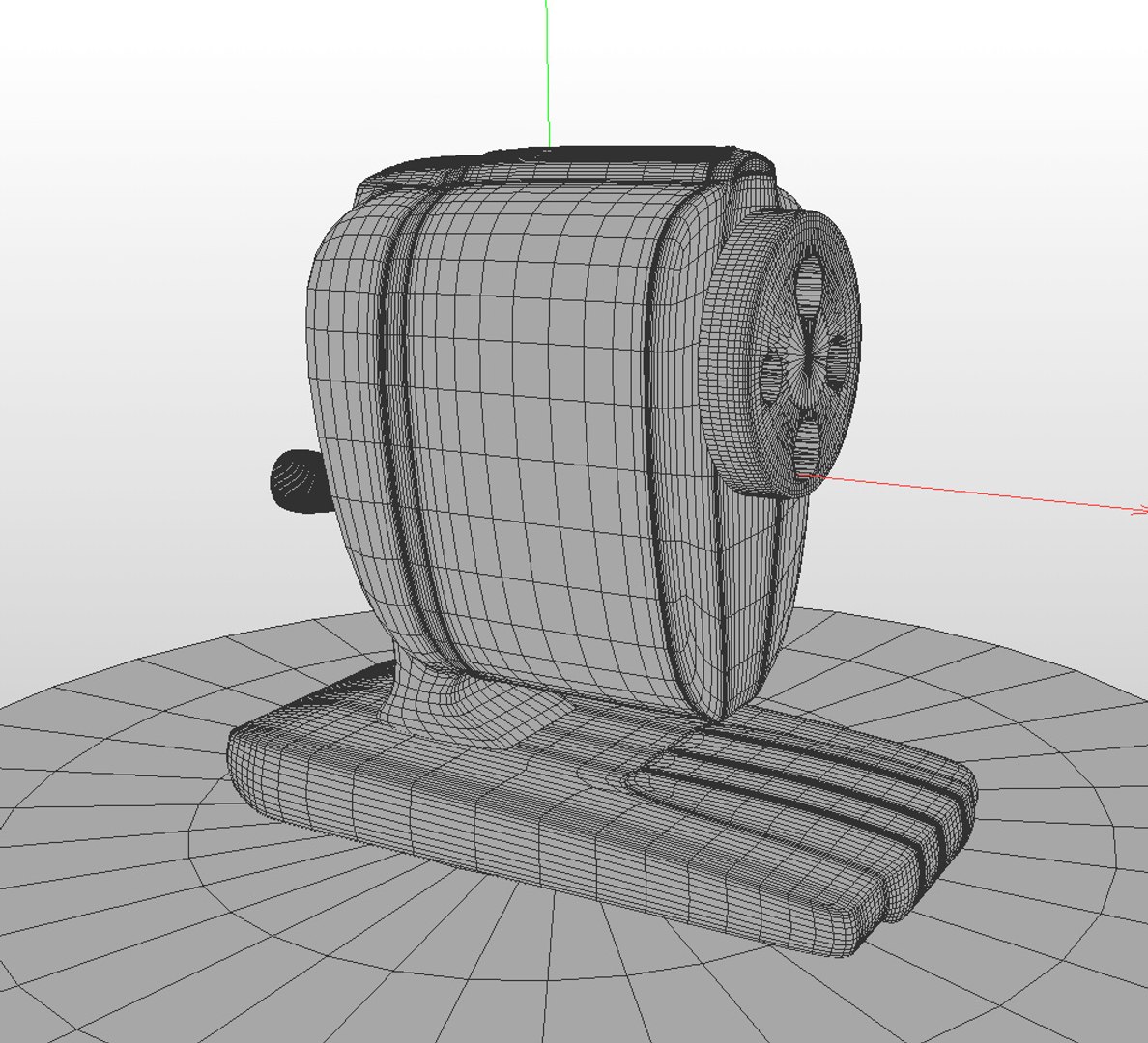 3d model pencil sharpener